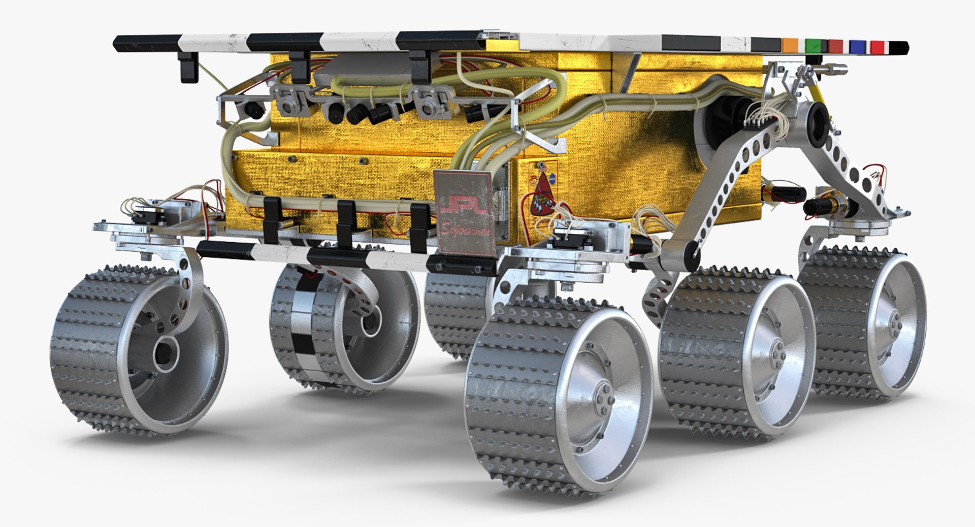 Mars Rover Sojourner 3D Model - TurboSquid 1157669
