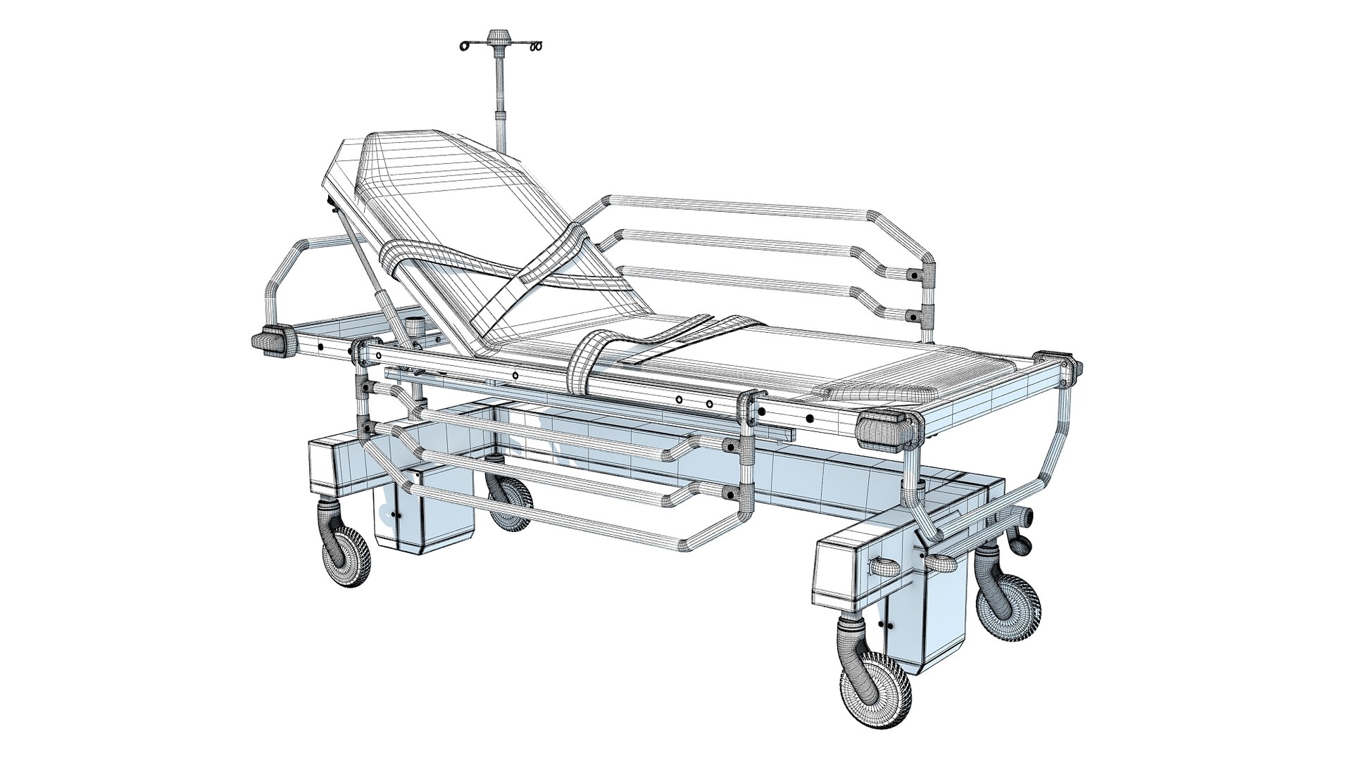 3D Stretcher Model - TurboSquid 1702106