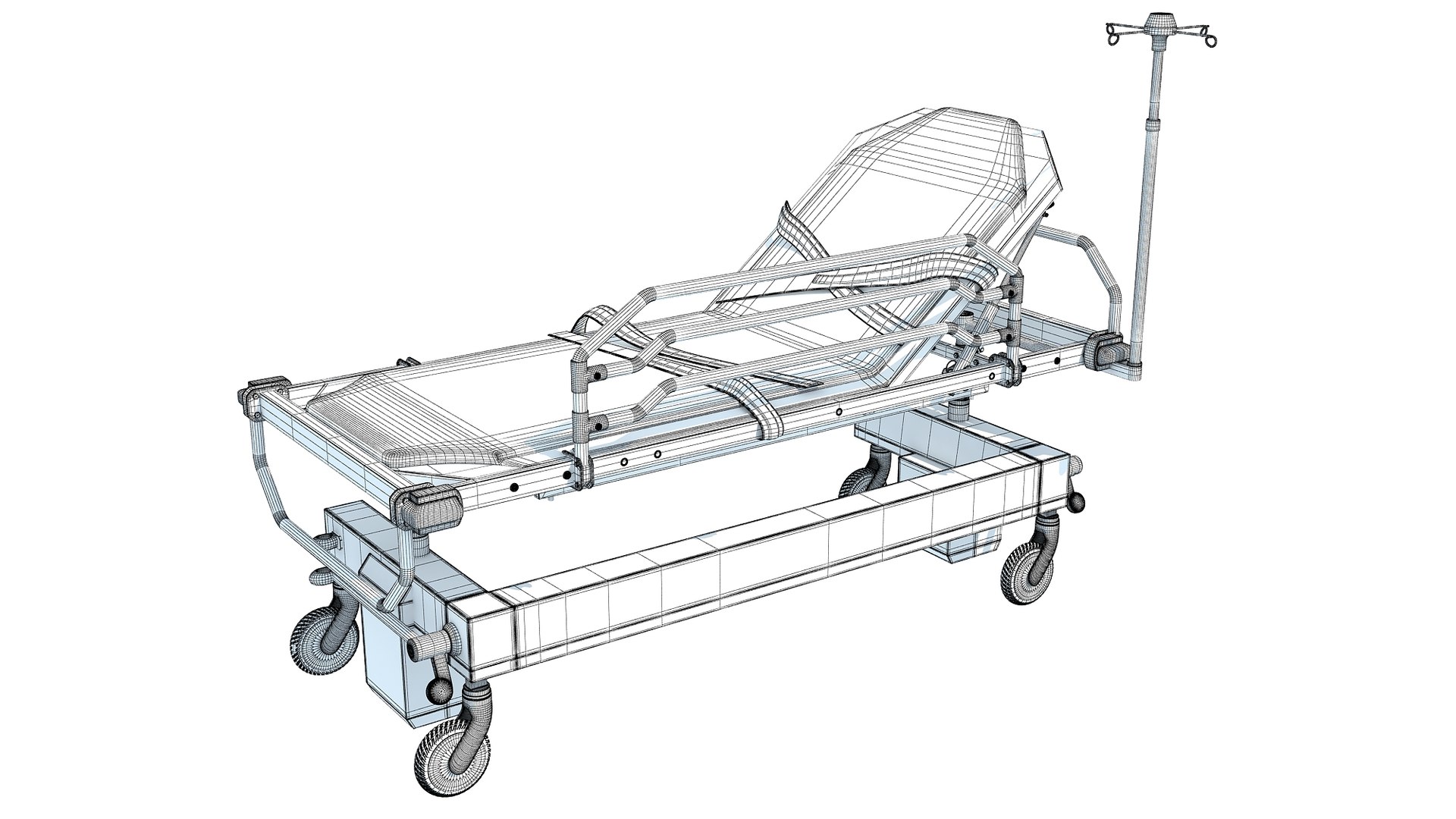 3D Stretcher Model - TurboSquid 1702106