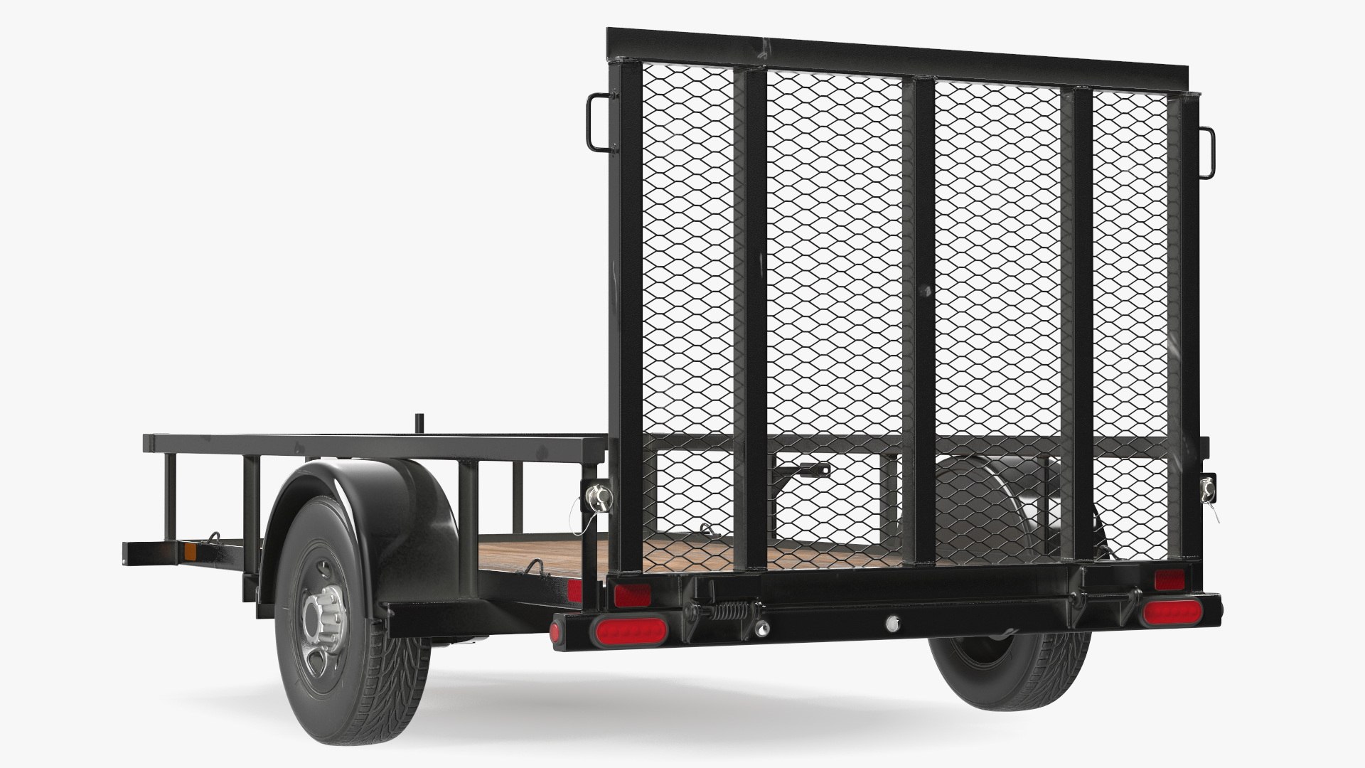 3D Utility Trailer model - TurboSquid 2088649