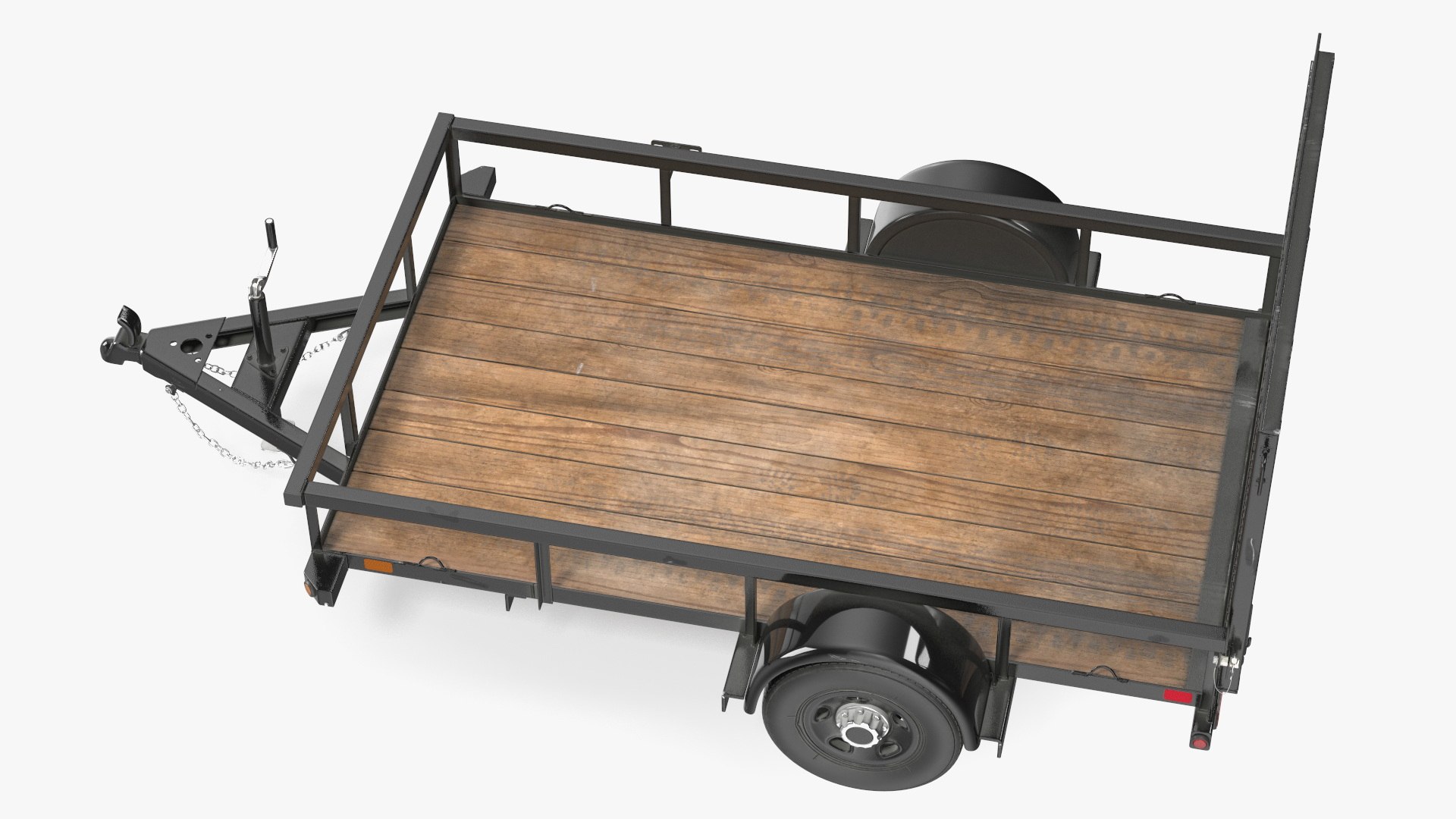 3D Utility Trailer model - TurboSquid 2088649