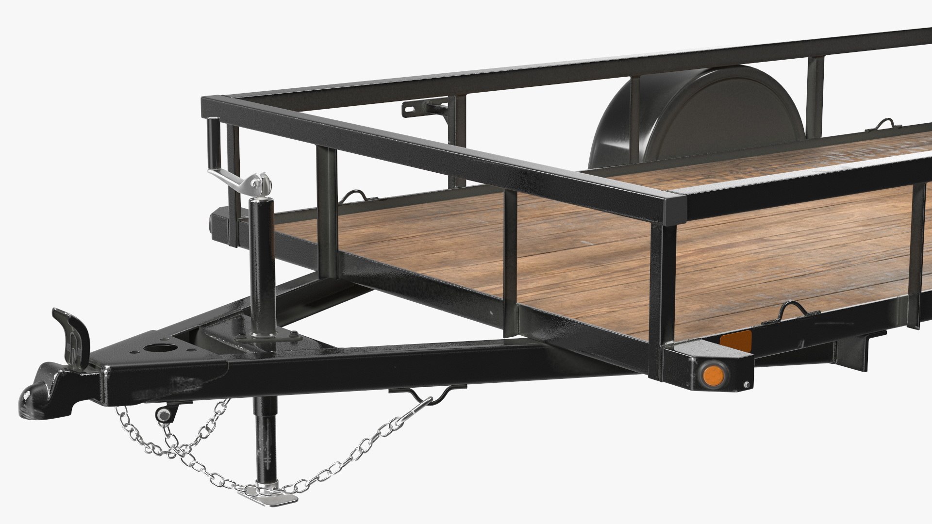 3D Utility Trailer model - TurboSquid 2088649