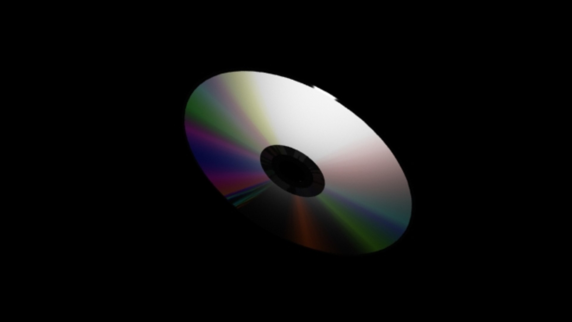3d Compact Disk Model