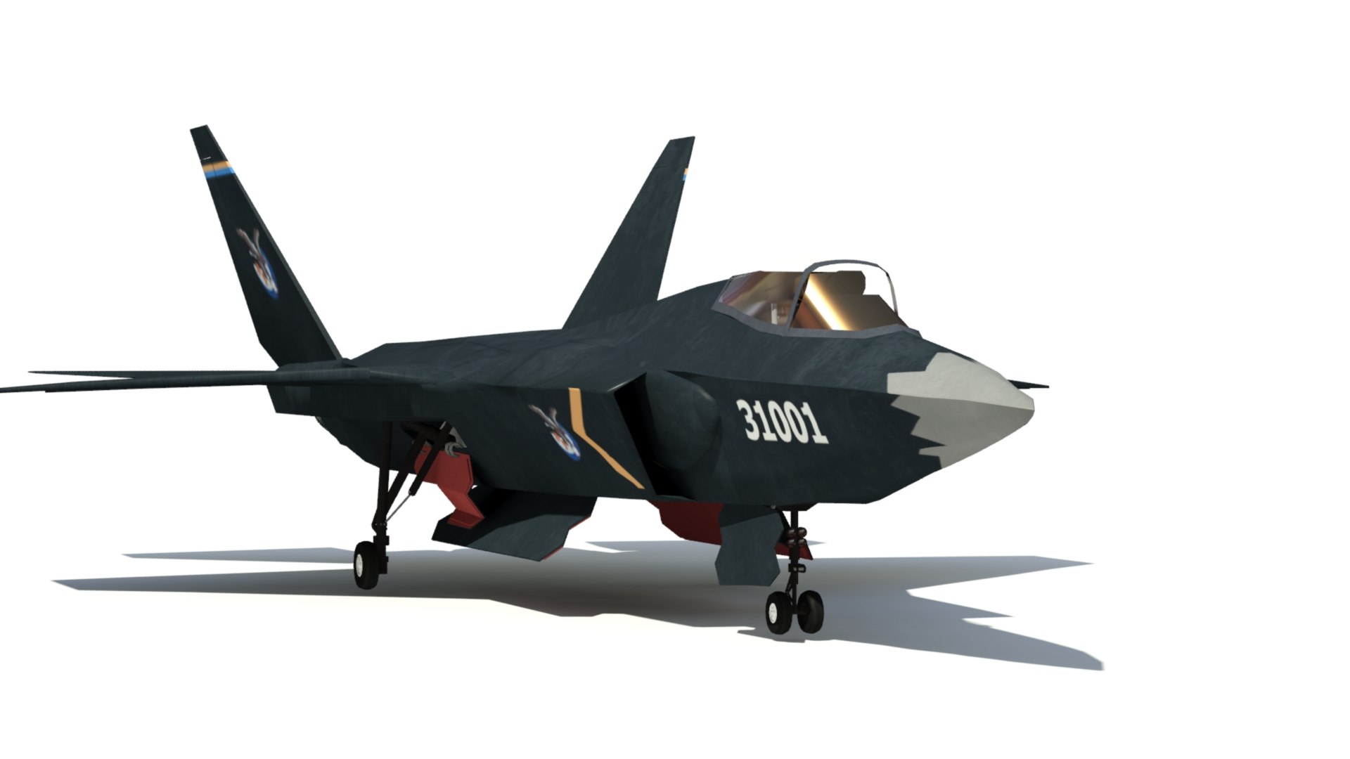 3D Almost Free J31 Jet Fighter - TurboSquid 1867096