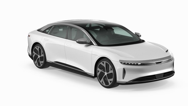 電動高級セダン Lucid Air シンプルなインテリア3Dモデル - TurboSquid 2069273