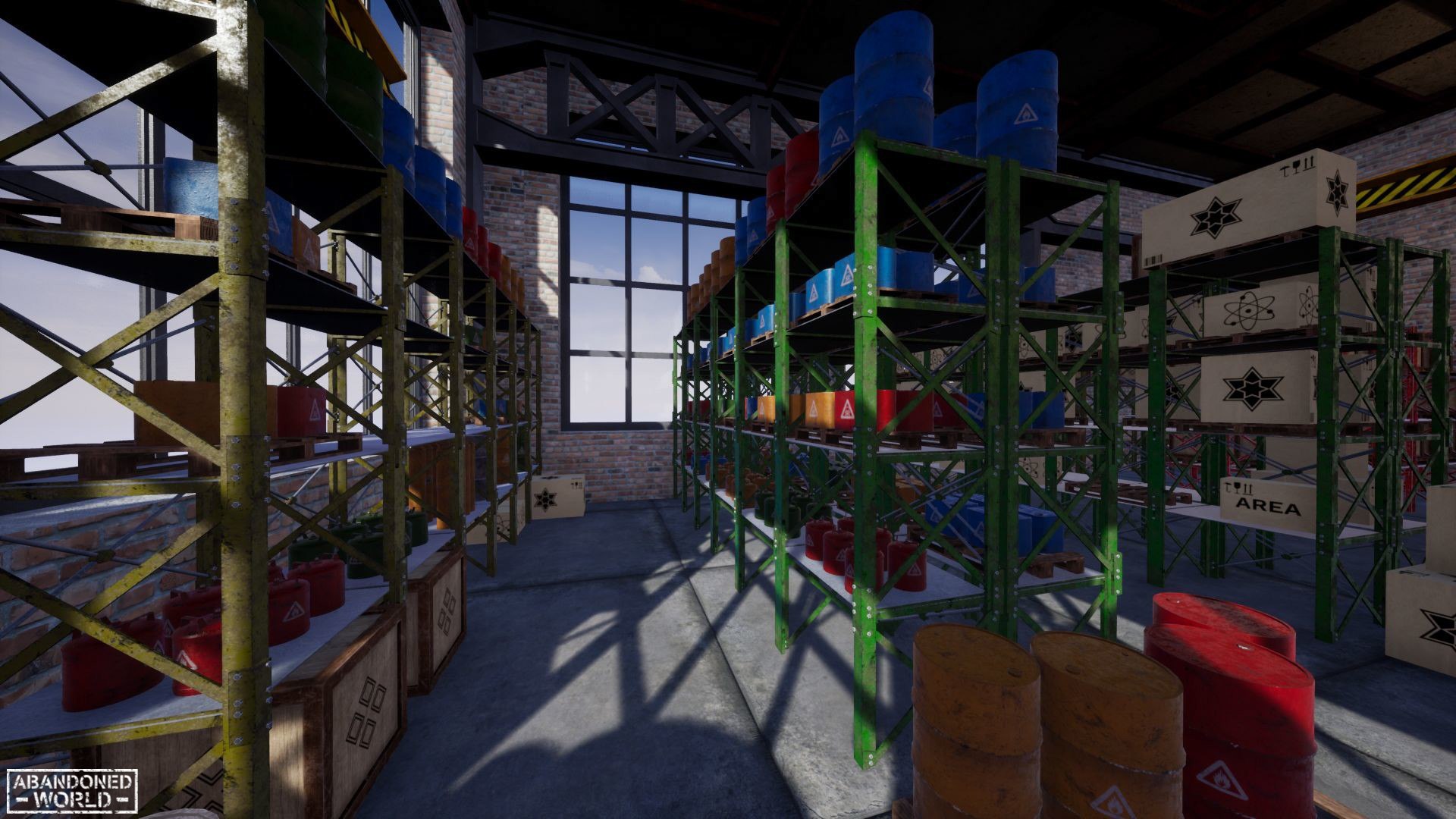 Modular Warehouse For UE4 Model - TurboSquid 1854426