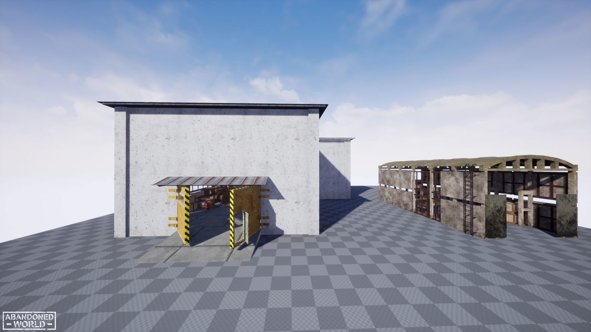 Modular Warehouse For UE4 Model - TurboSquid 1854426
