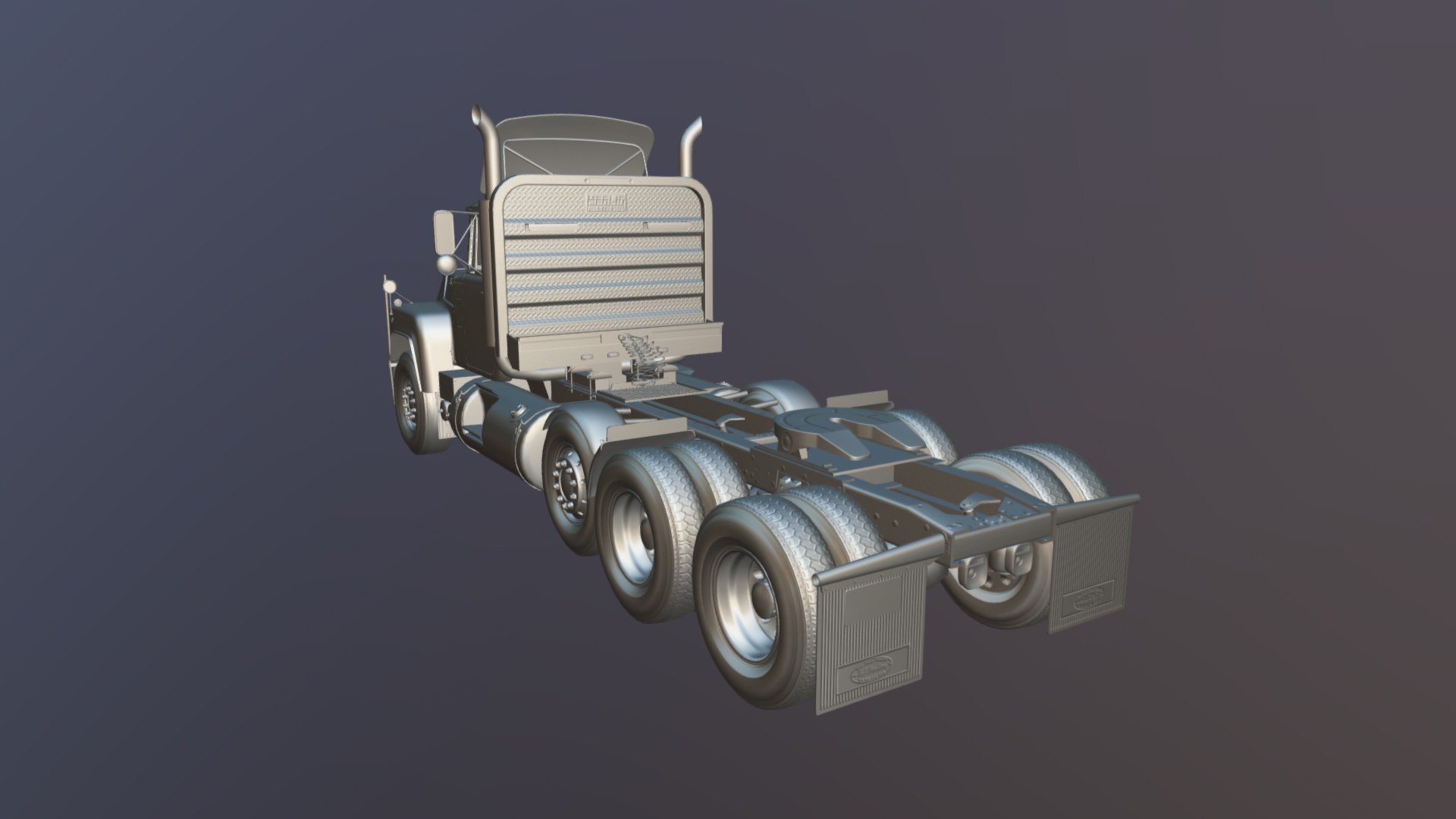 Mack R 1985 3D Model - TurboSquid 2088013