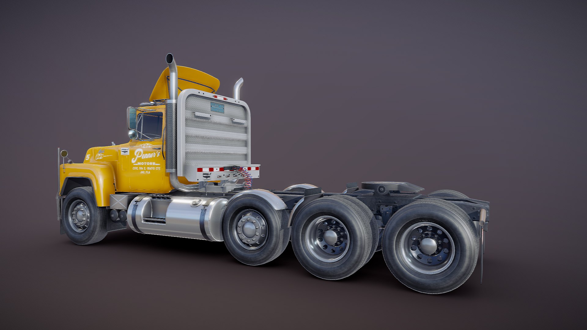 Mack R 1985 3D Model - TurboSquid 2088013