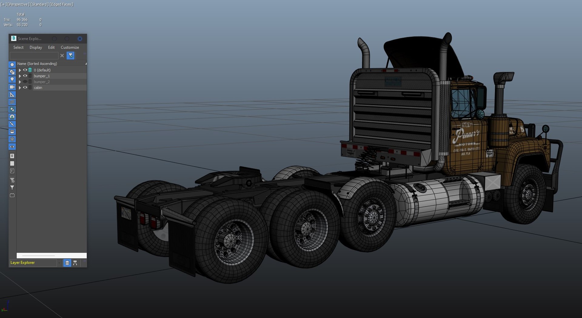 Mack R 1985 3D Model - TurboSquid 2088013
