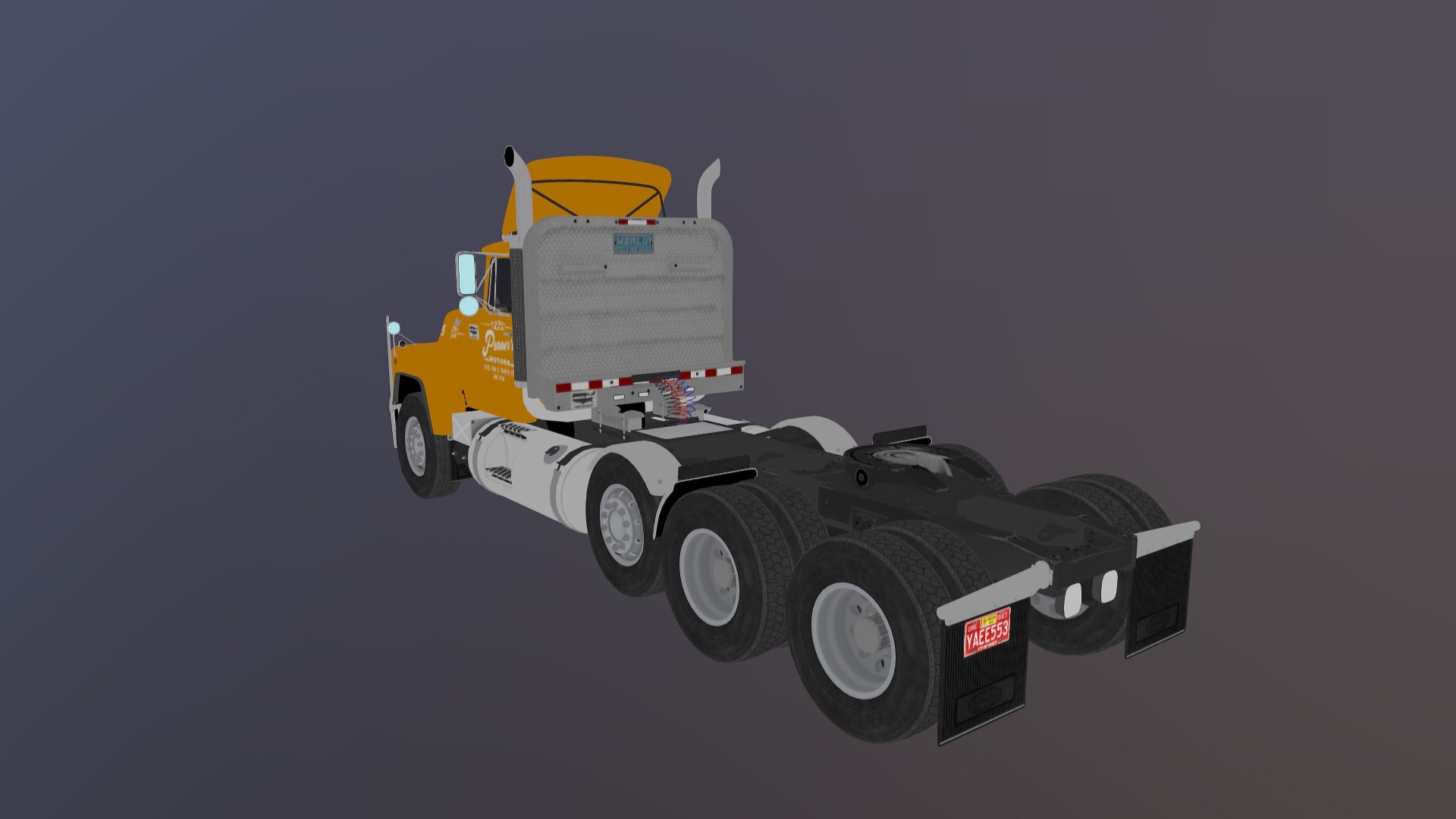 Mack R 1985 3D Model - TurboSquid 2088013