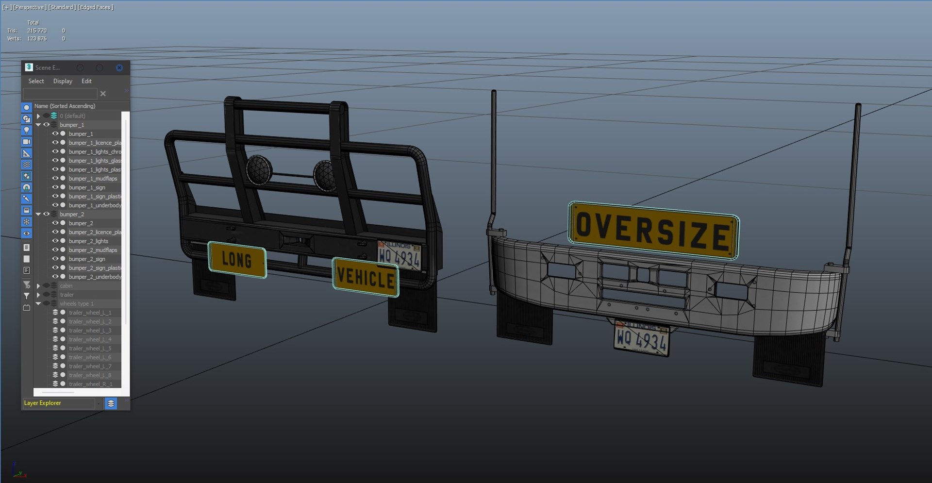 Mack R 1985 3D Model - TurboSquid 2088013