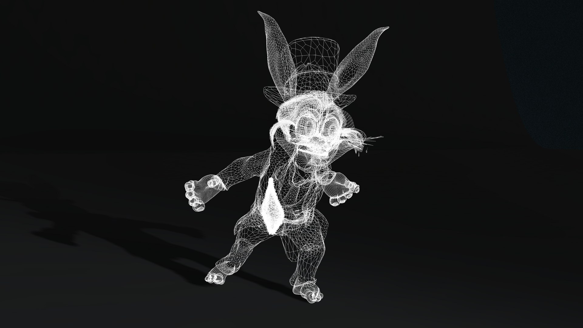 3D Rabbit Model - TurboSquid 2216887