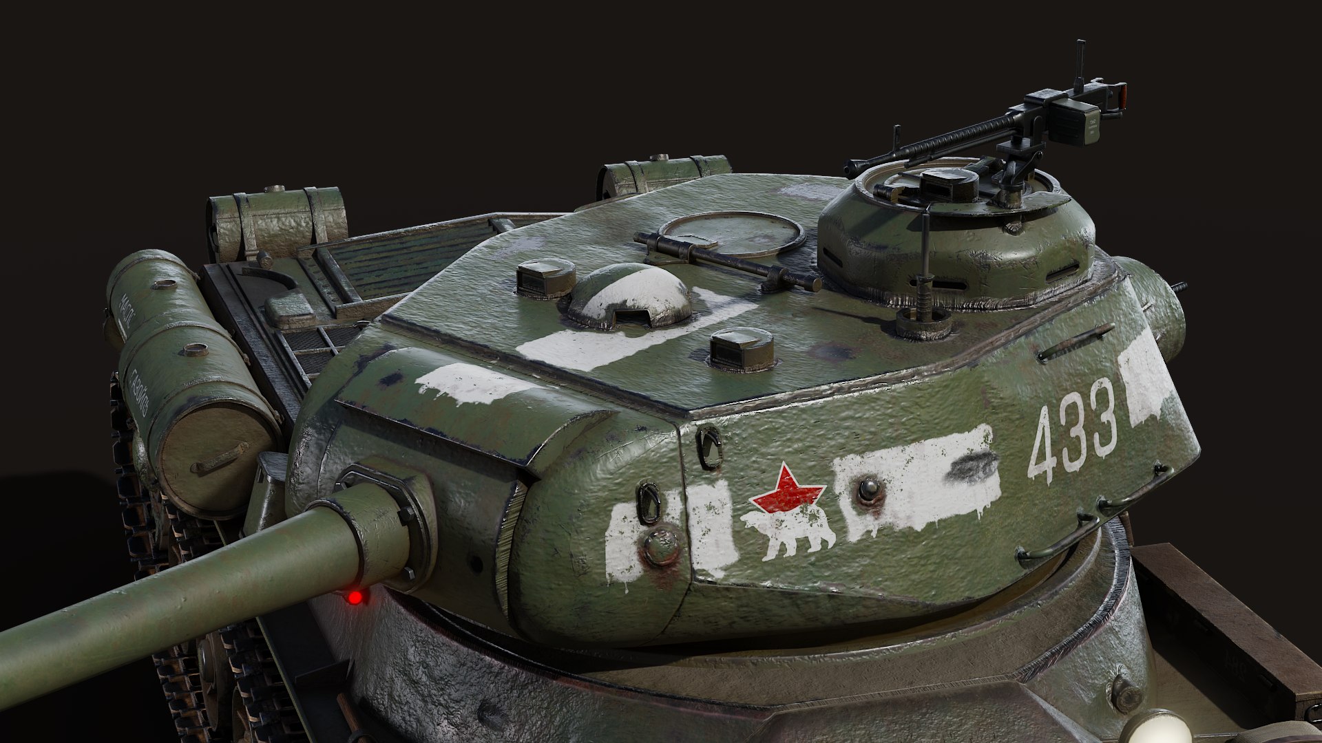 Is-2 tank gameready is2 3D model - TurboSquid 1615469