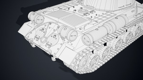 Is-2 tank gameready is2 3D model - TurboSquid 1615469