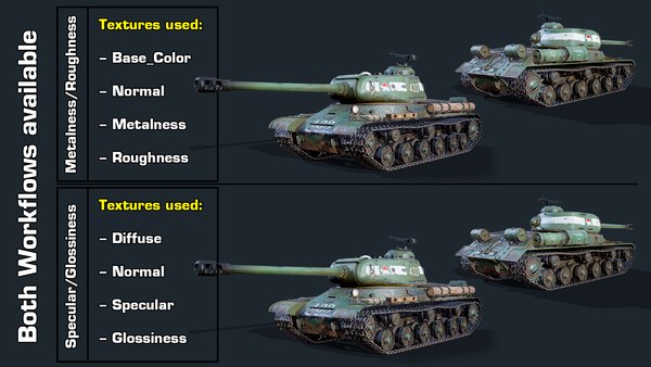 Is-2 tank gameready is2 3D model - TurboSquid 1615469
