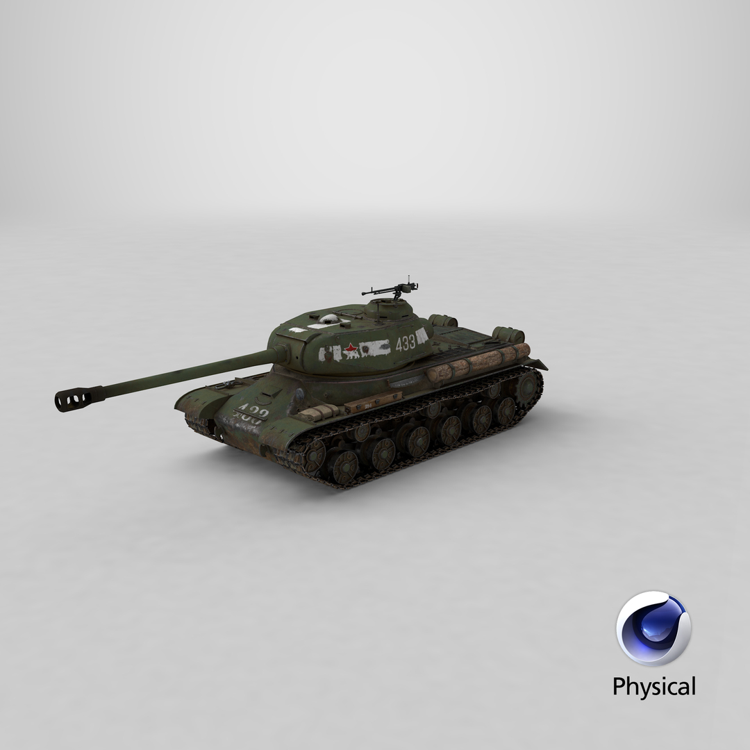 Is-2 tank gameready is2 3D model - TurboSquid 1615469