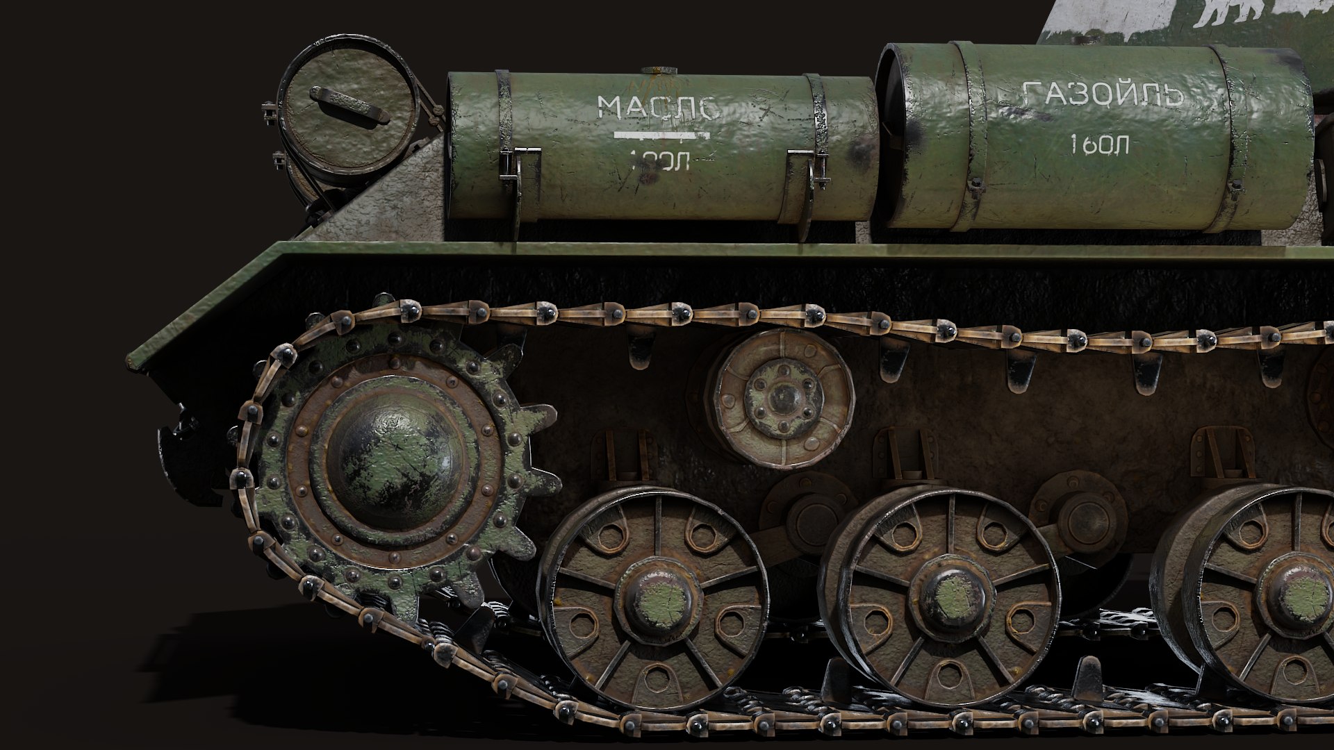 Is-2 tank gameready is2 3D model - TurboSquid 1615469