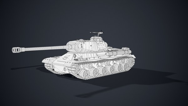 Is-2 tank gameready is2 3D model - TurboSquid 1615469