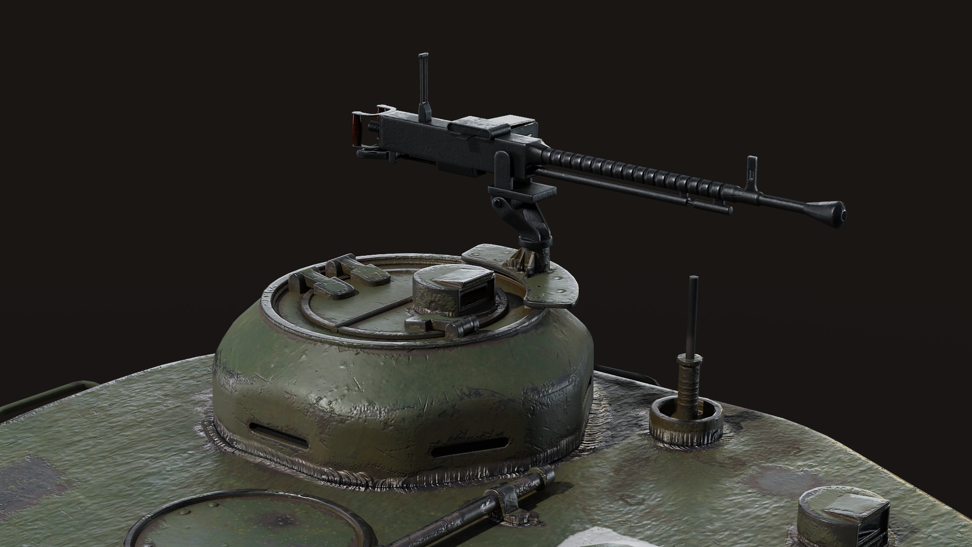 Is-2 tank gameready is2 3D model - TurboSquid 1615469