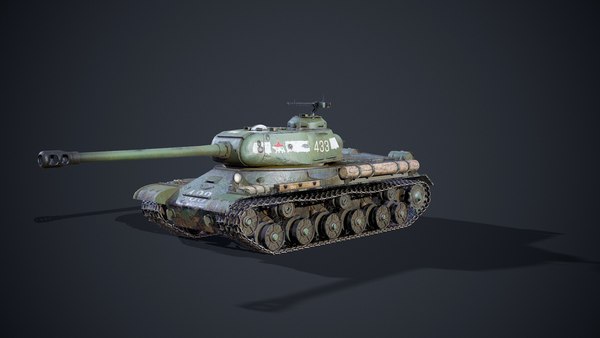 Is-2 tank gameready is2 3D model - TurboSquid 1615469