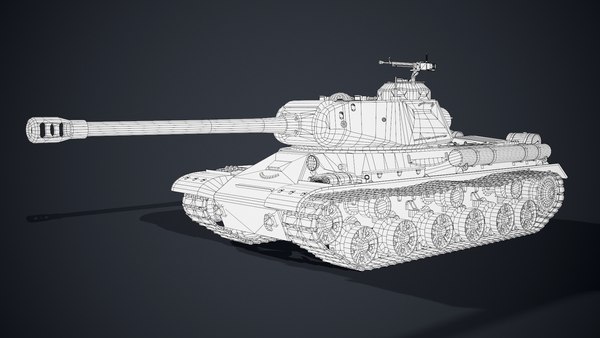 Is-2 tank gameready is2 3D model - TurboSquid 1615469