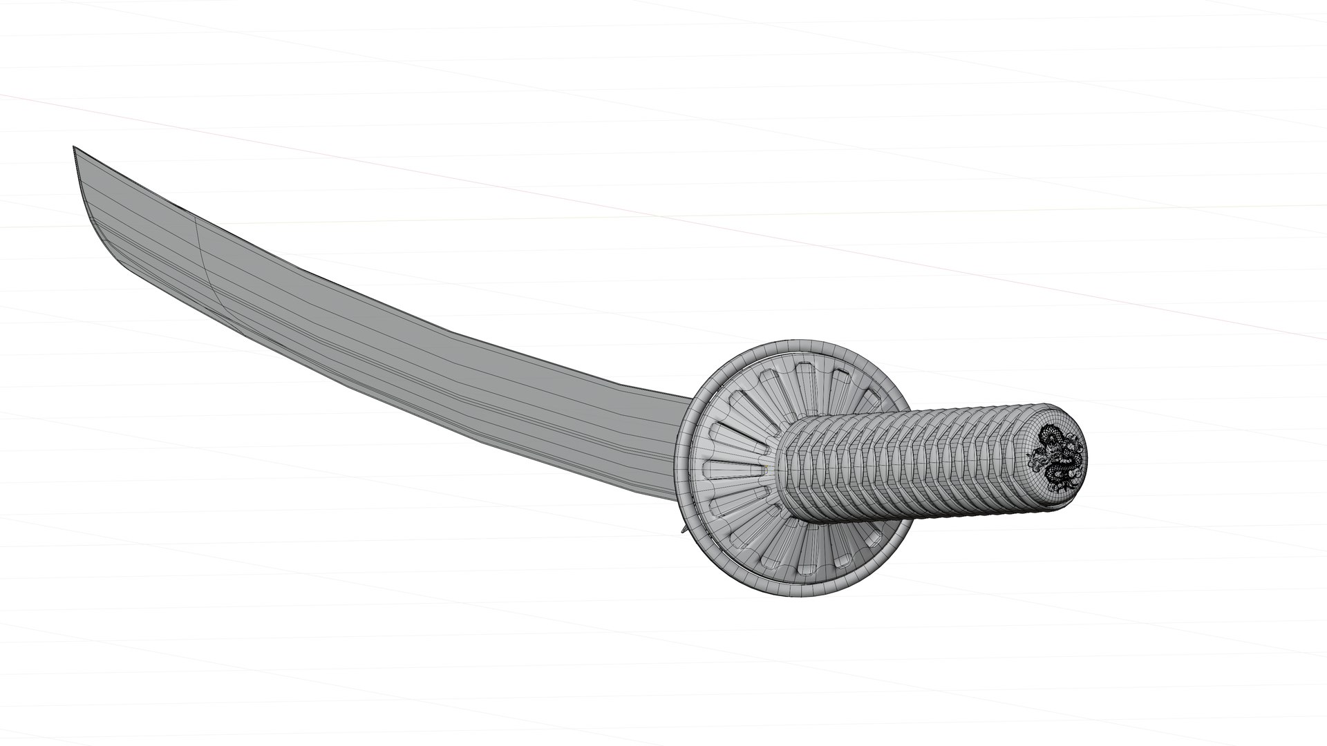 3D Japanese Katana Sword Model - TurboSquid 2418560