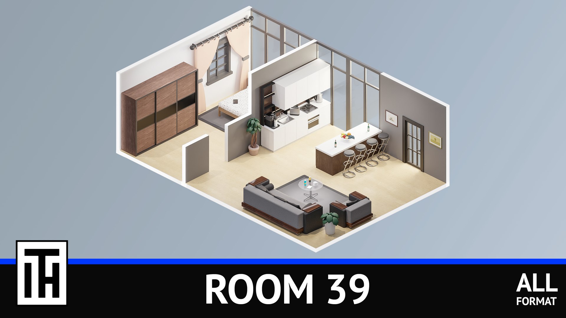 3D Room 39 Model - TurboSquid 2151771