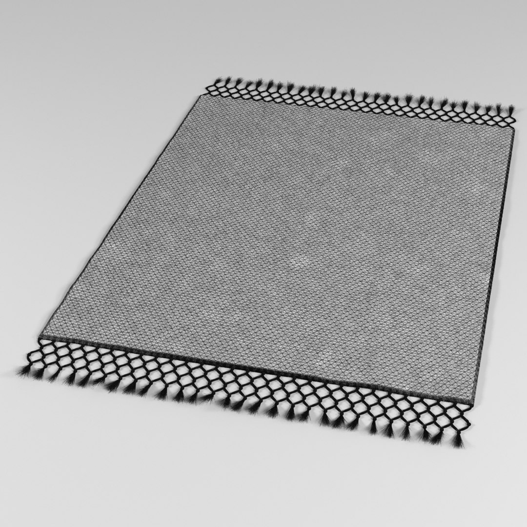 Baxter Rug 3d Model