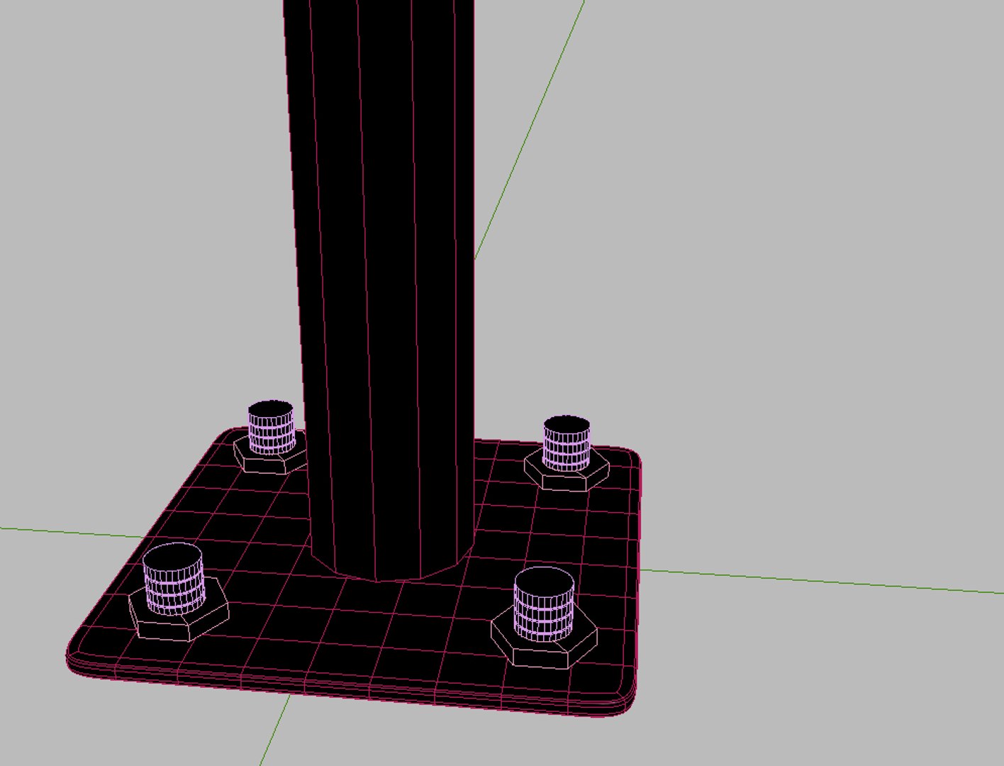 Free Street Light 3d Model