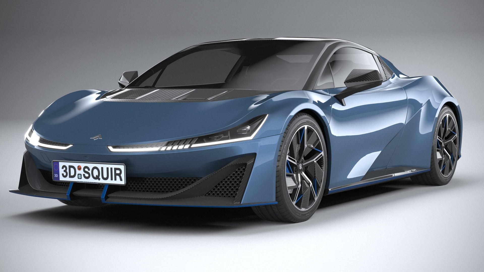 3D GAC AION Hyper SSR 2024 - TurboSquid 1987774