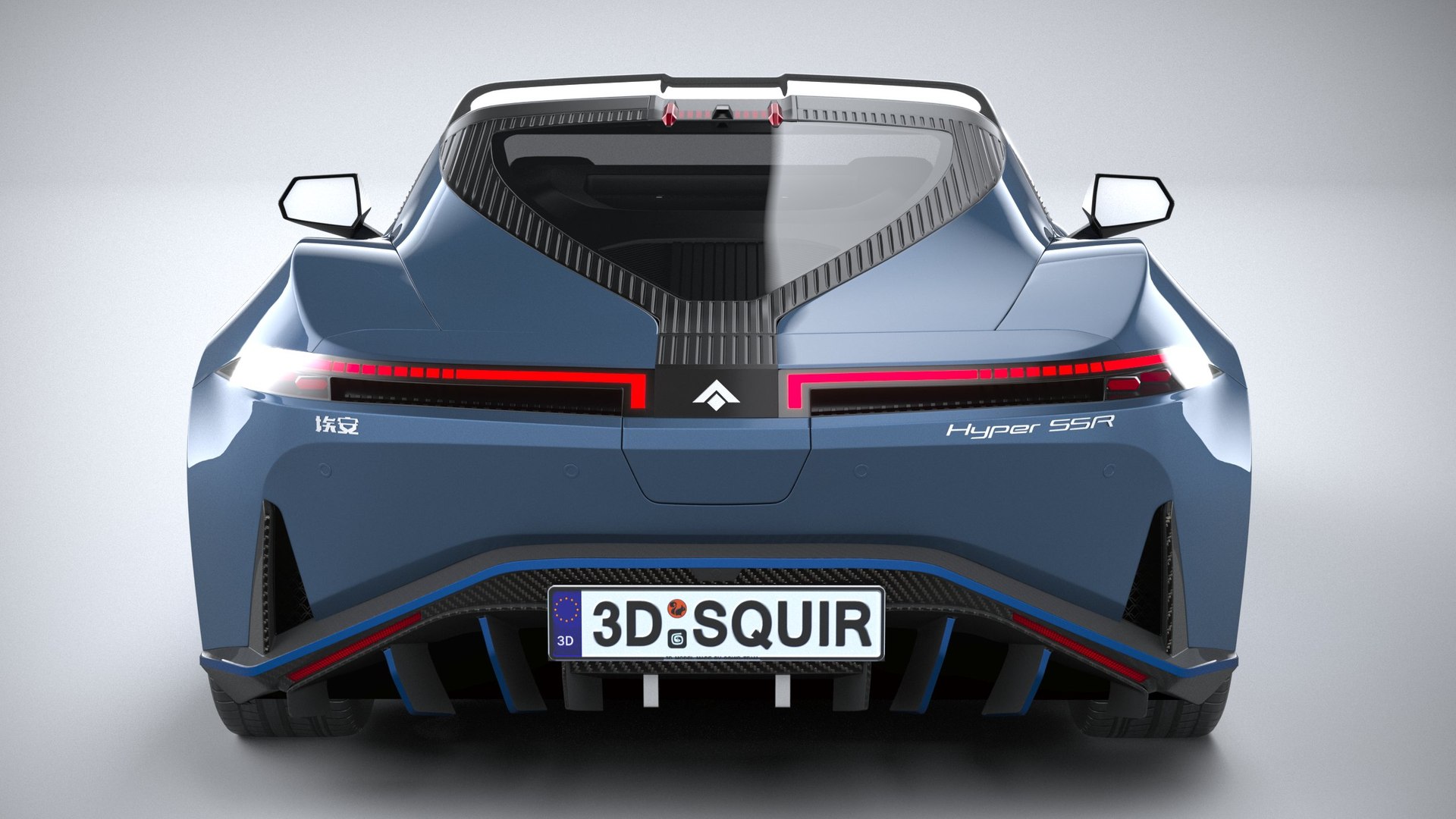 3D GAC AION Hyper SSR 2024 - TurboSquid 1987774