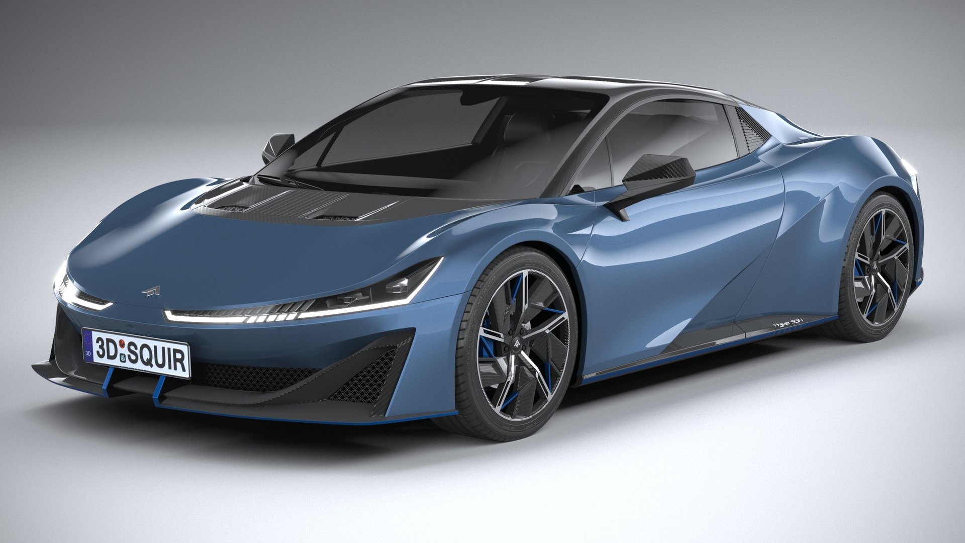 3D GAC AION Hyper SSR 2024 - TurboSquid 1987774