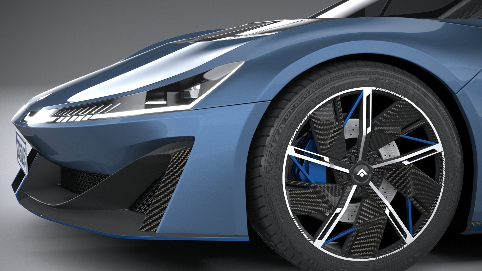 3D GAC AION Hyper SSR 2024 - TurboSquid 1987774