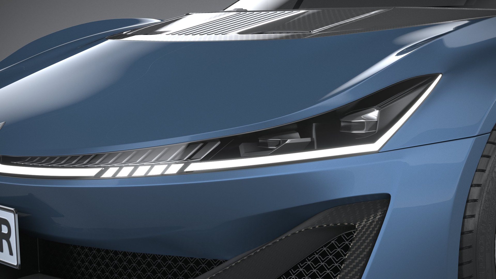 3D GAC AION Hyper SSR 2024 - TurboSquid 1987774