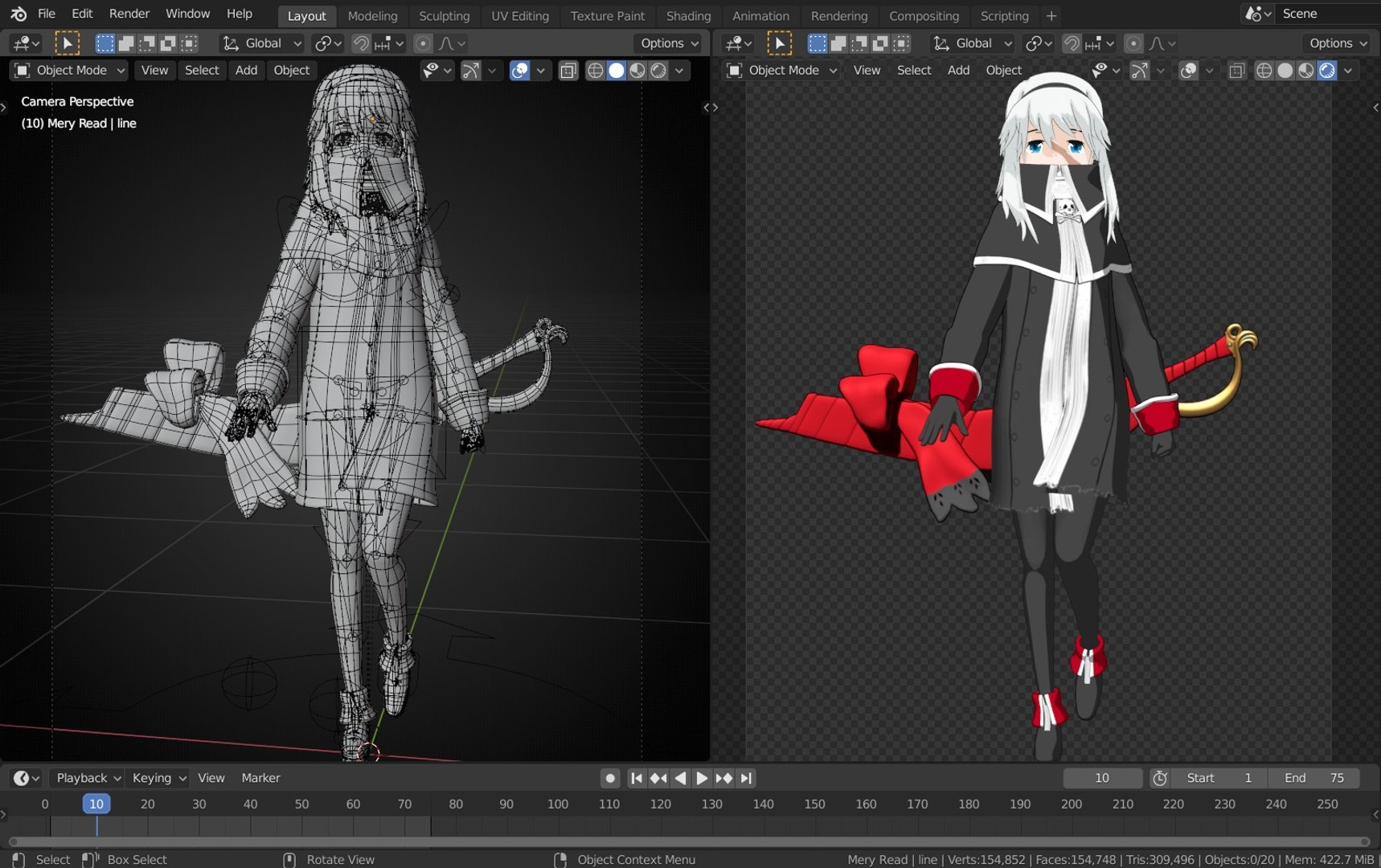 3D Mary Read Order - TurboSquid 1598934