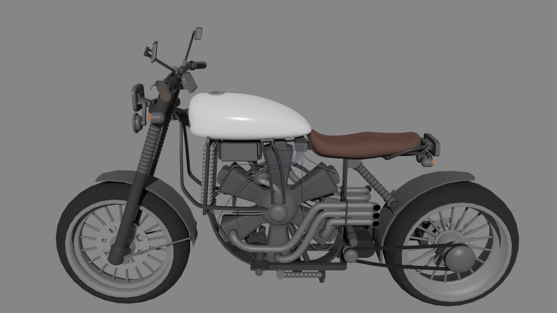 Motorcycle 3D Model - TurboSquid 1974547