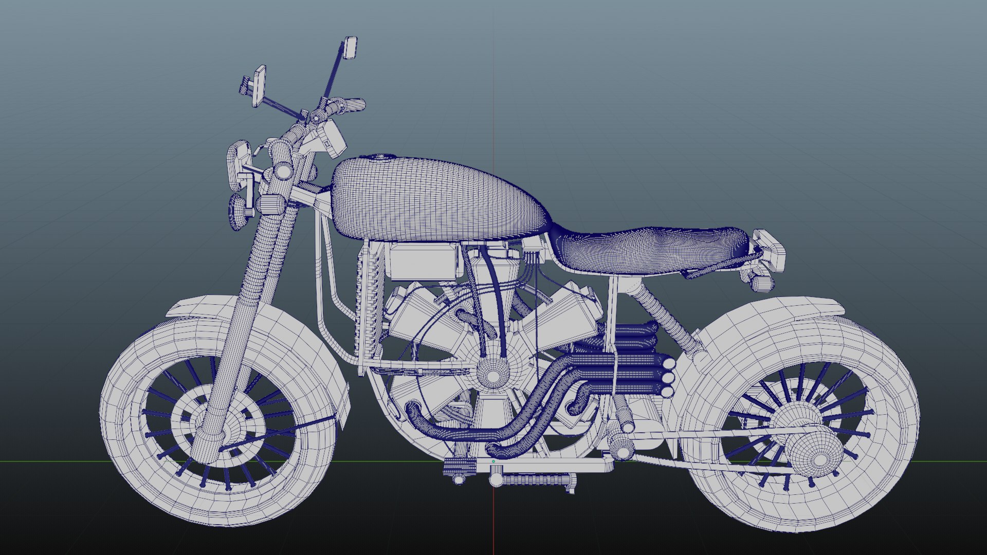 Motorcycle 3D Model - TurboSquid 1974547