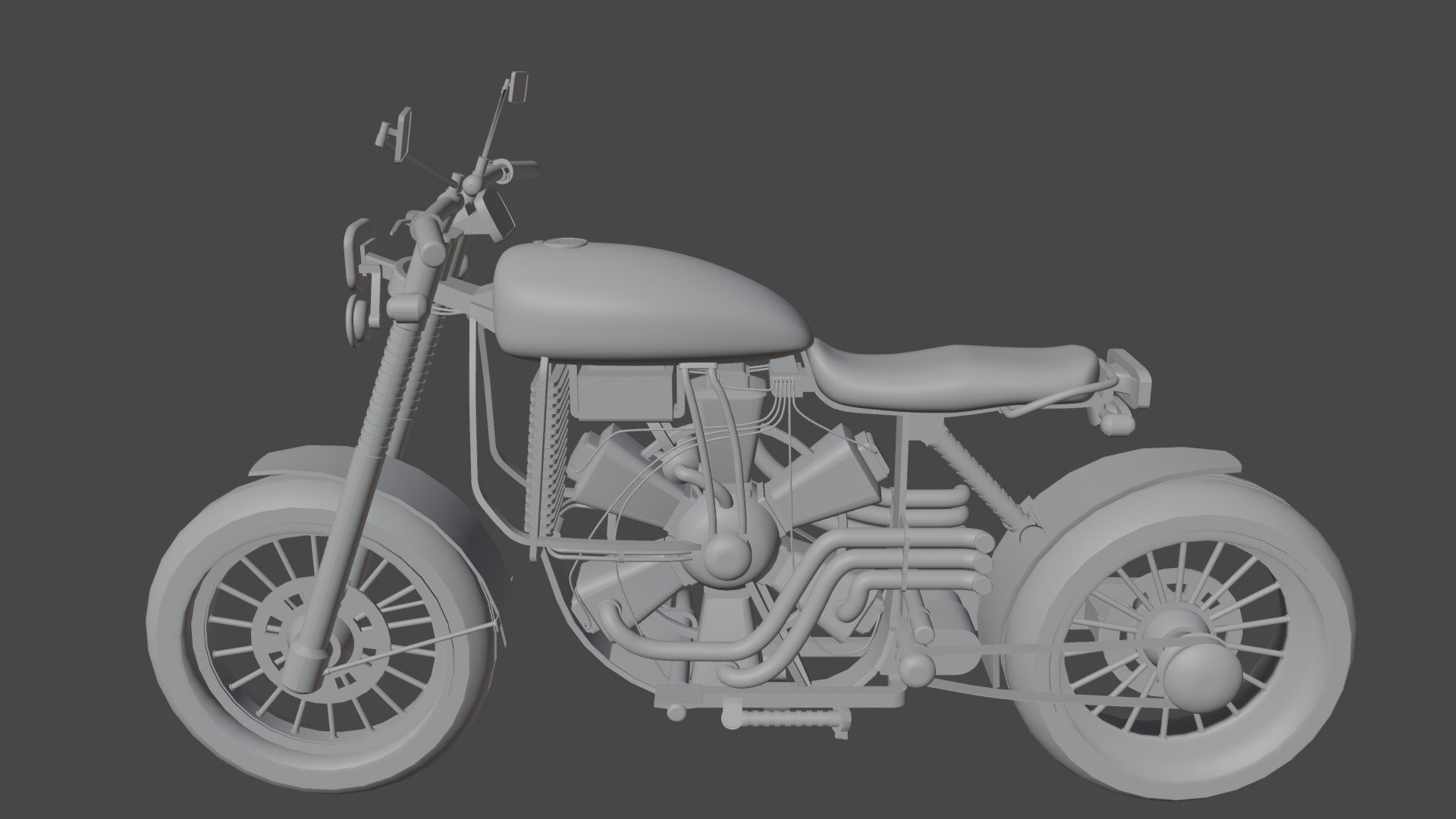 Motorcycle 3D Model - TurboSquid 1974547