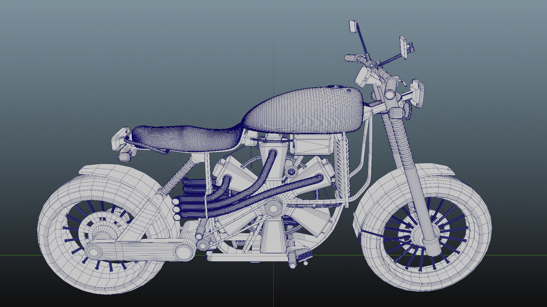 Motorcycle 3D model - TurboSquid 1974547