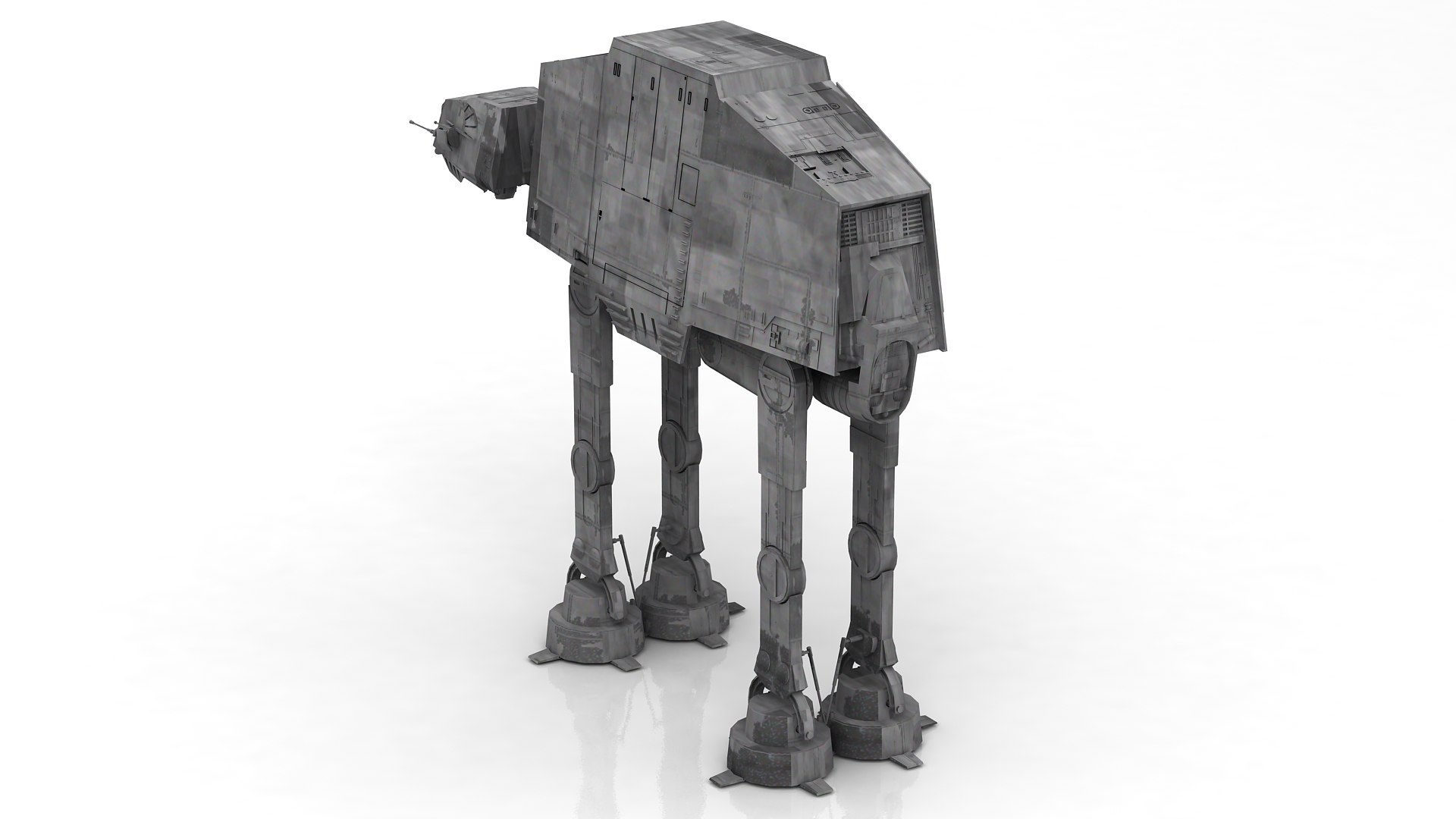 Star Wars At-act Walker 3D Model - TurboSquid 1622935
