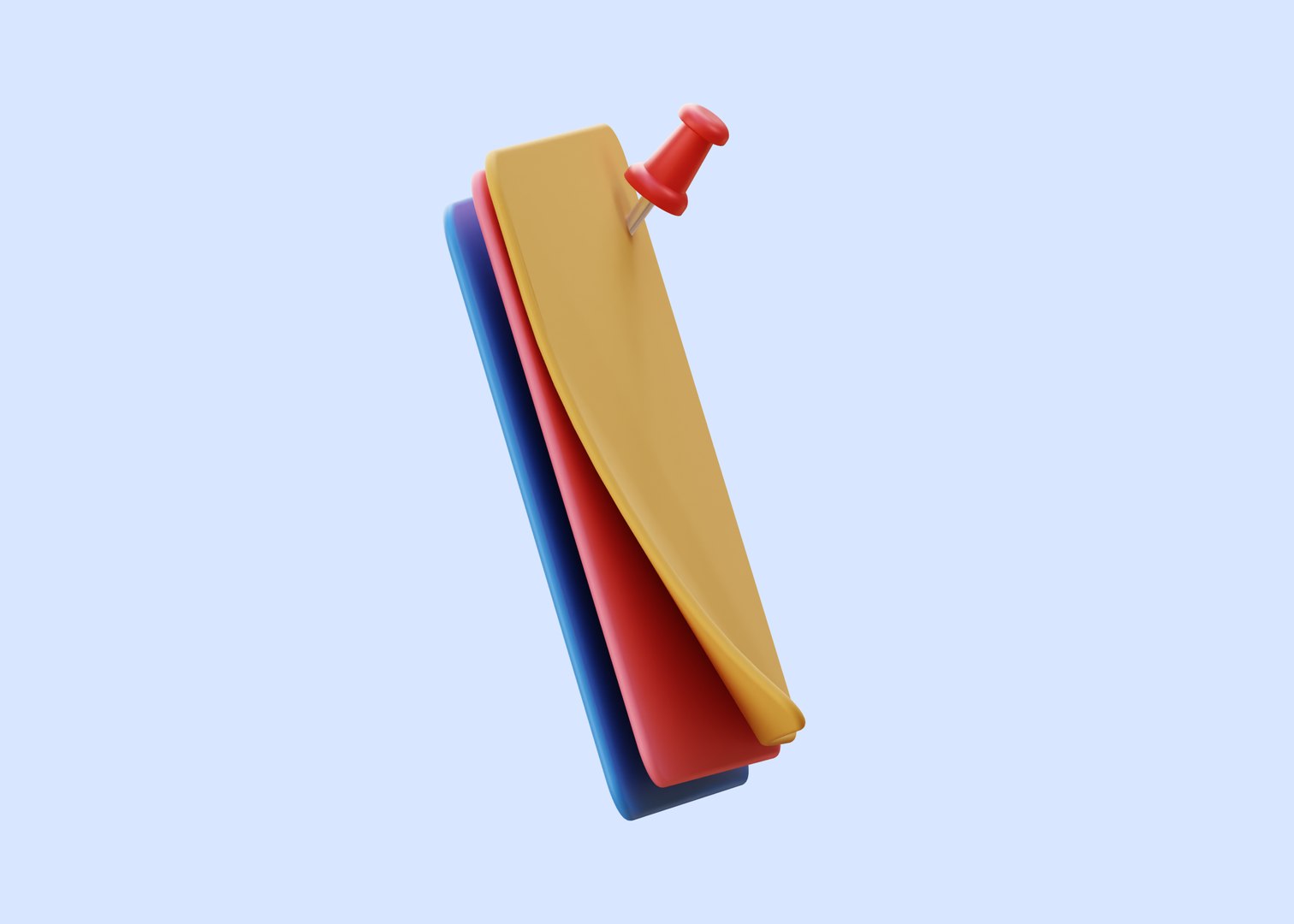 Sticky Note 3D Illustration 3D Model - TurboSquid 2230490