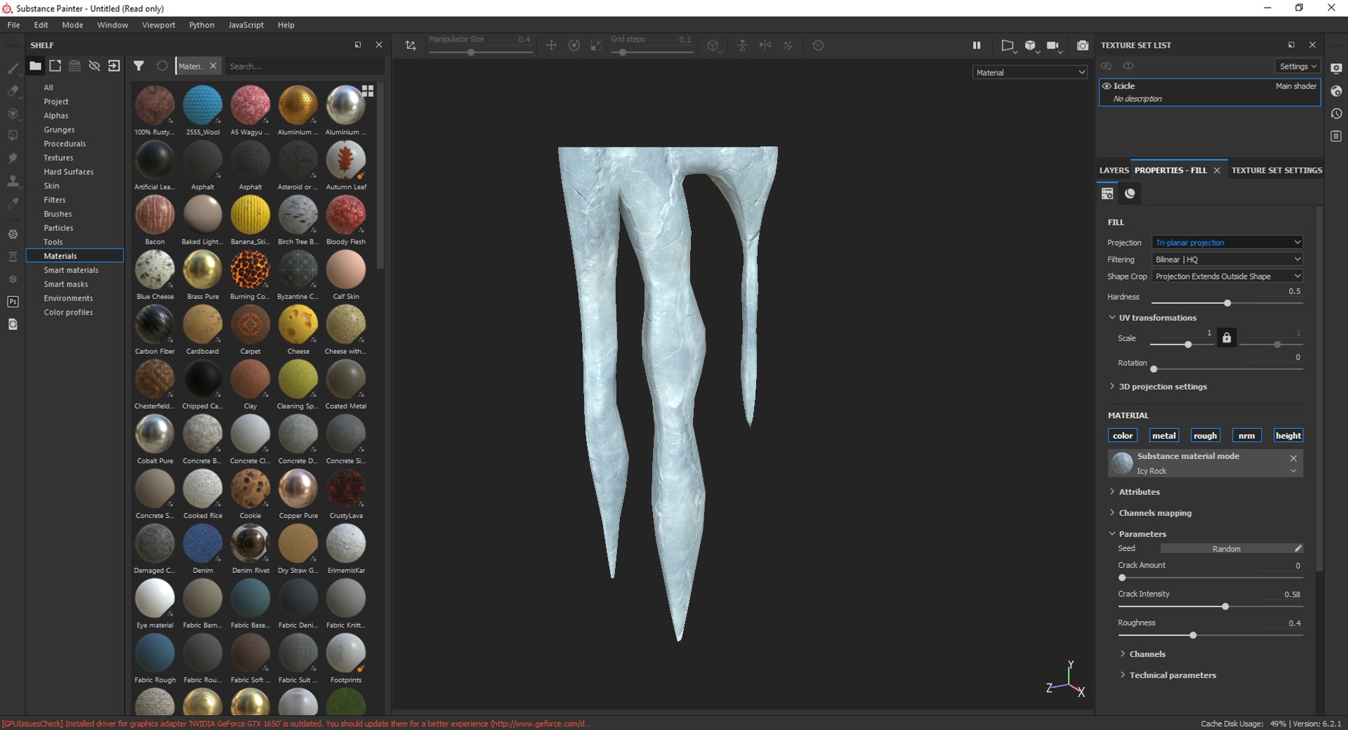 3D Icicle - TurboSquid 2152605