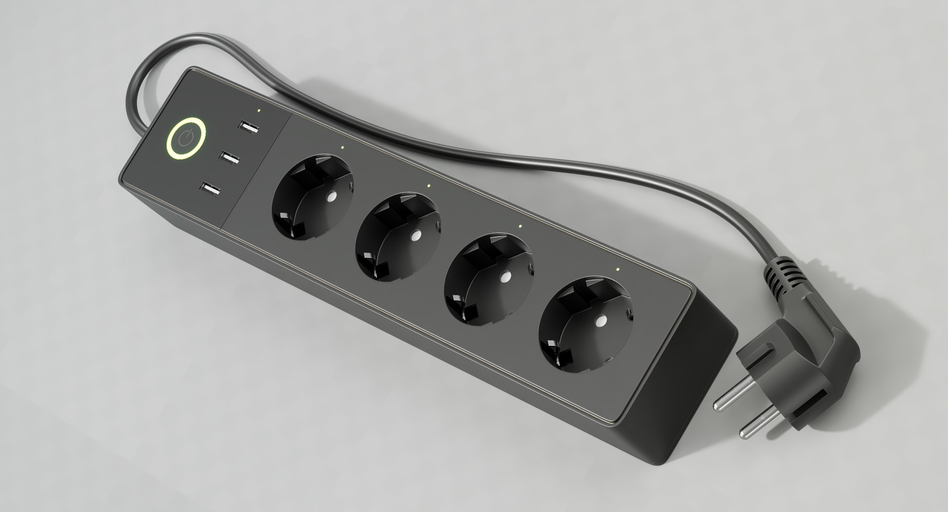Smart Power Strip 3D - TurboSquid 1818413