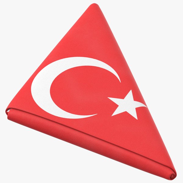 Flag folded triangle turkey 3D - TurboSquid 1572059
