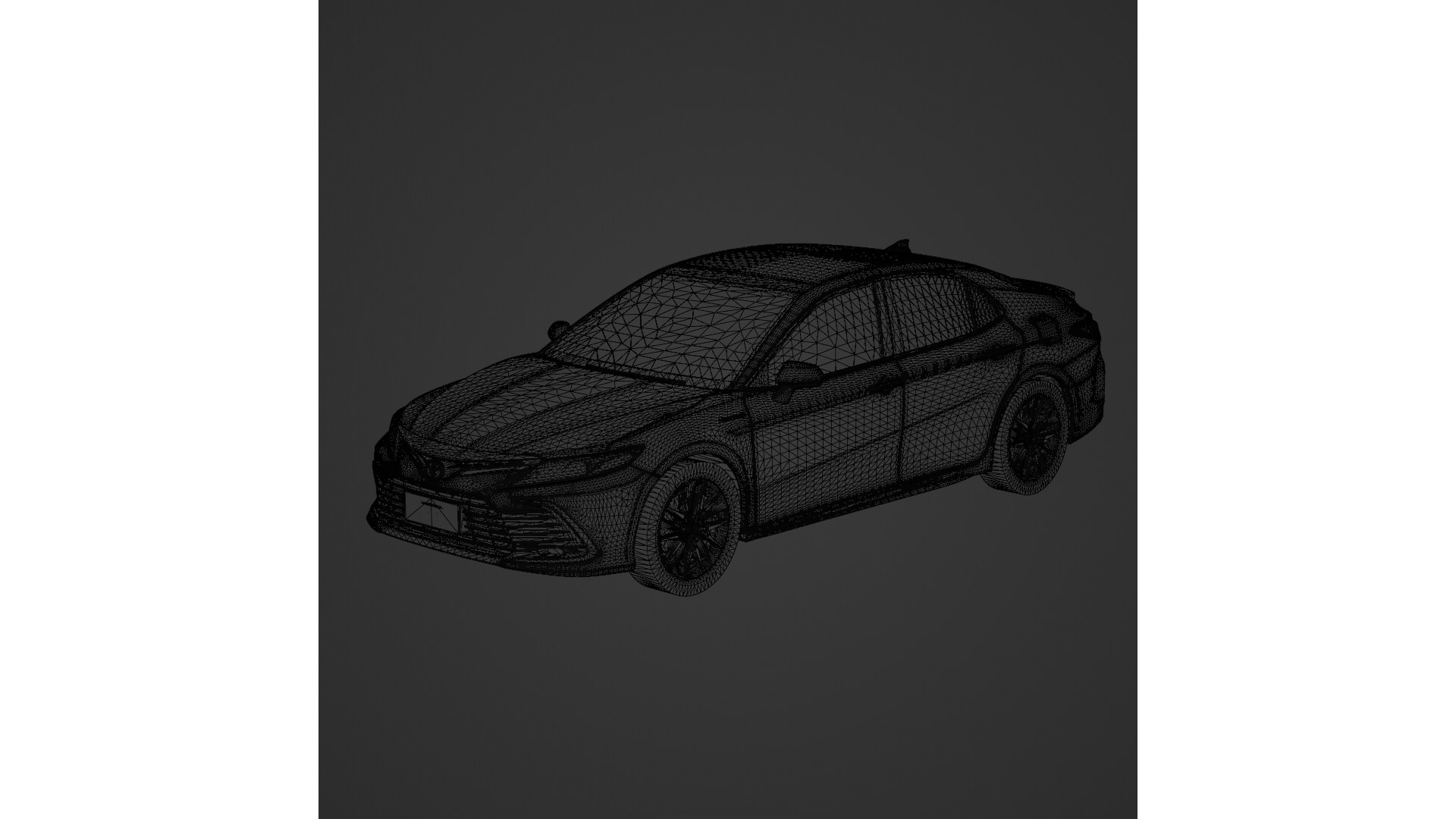 Toyota Camry XLE 2019 3D model - TurboSquid 2061996