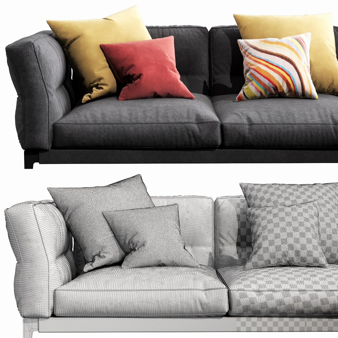 Flexform adda 3D model - TurboSquid 1439717