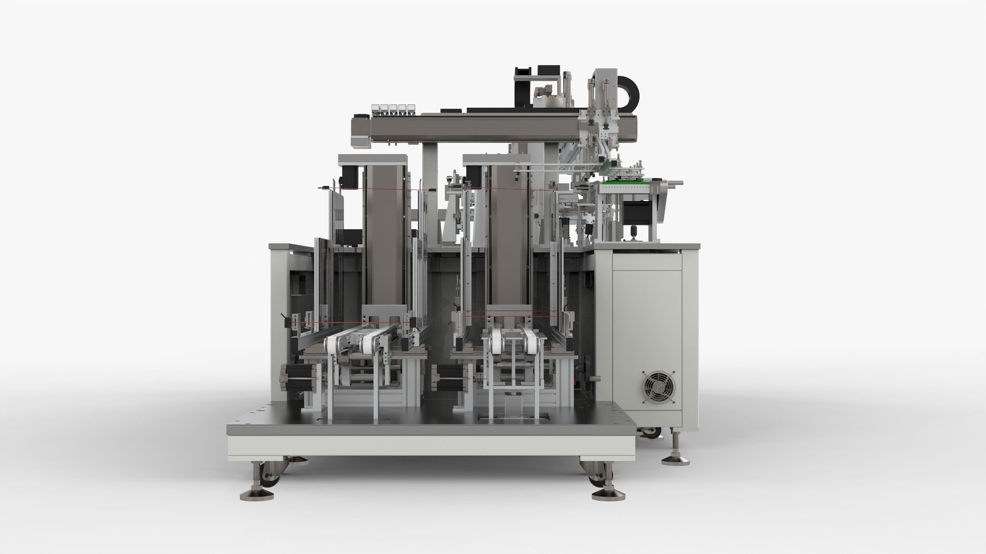 Automatic Mobile Phone Battery Feeding And Cutting Machine 3D Model ...