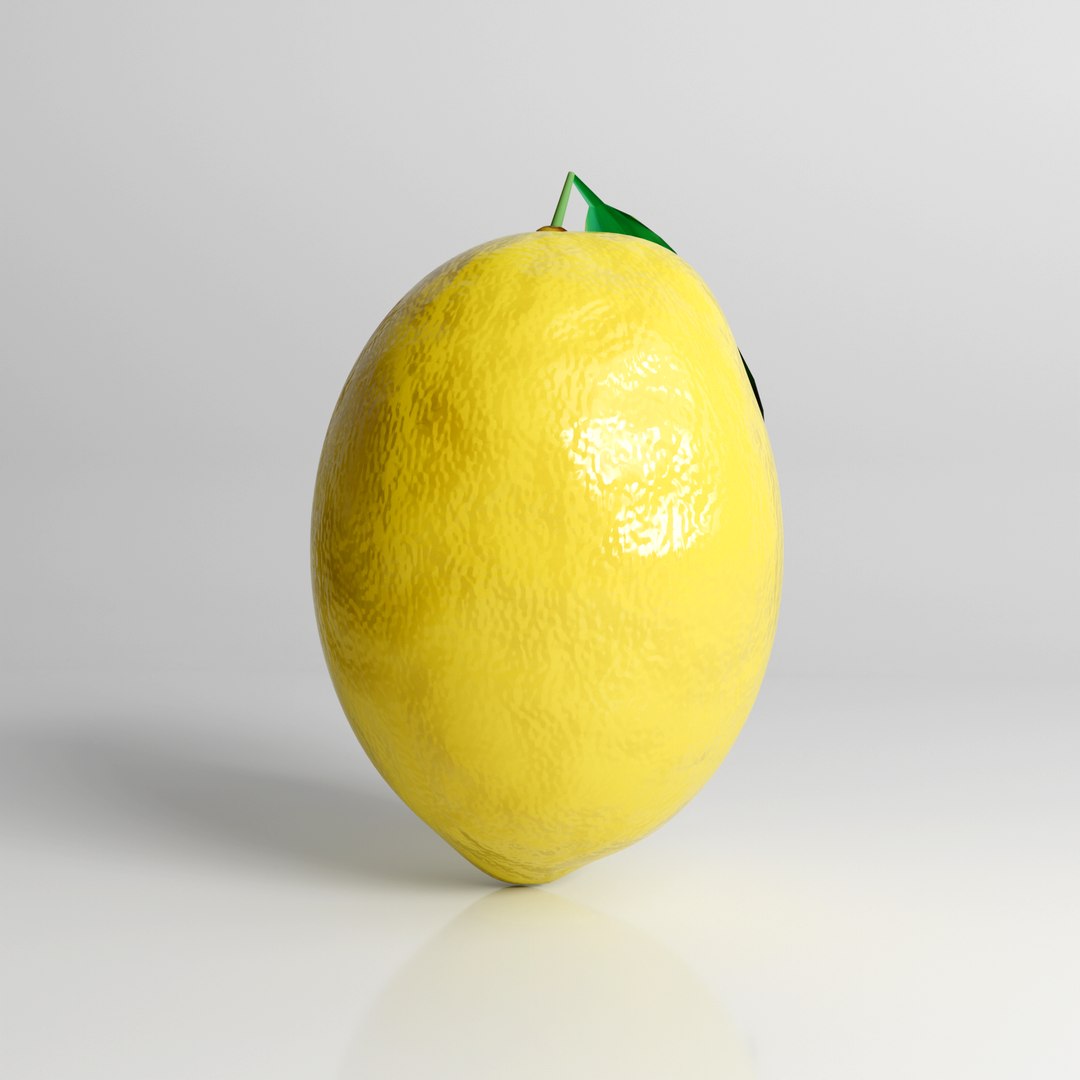 Lemon 3D Model - TurboSquid 2348917