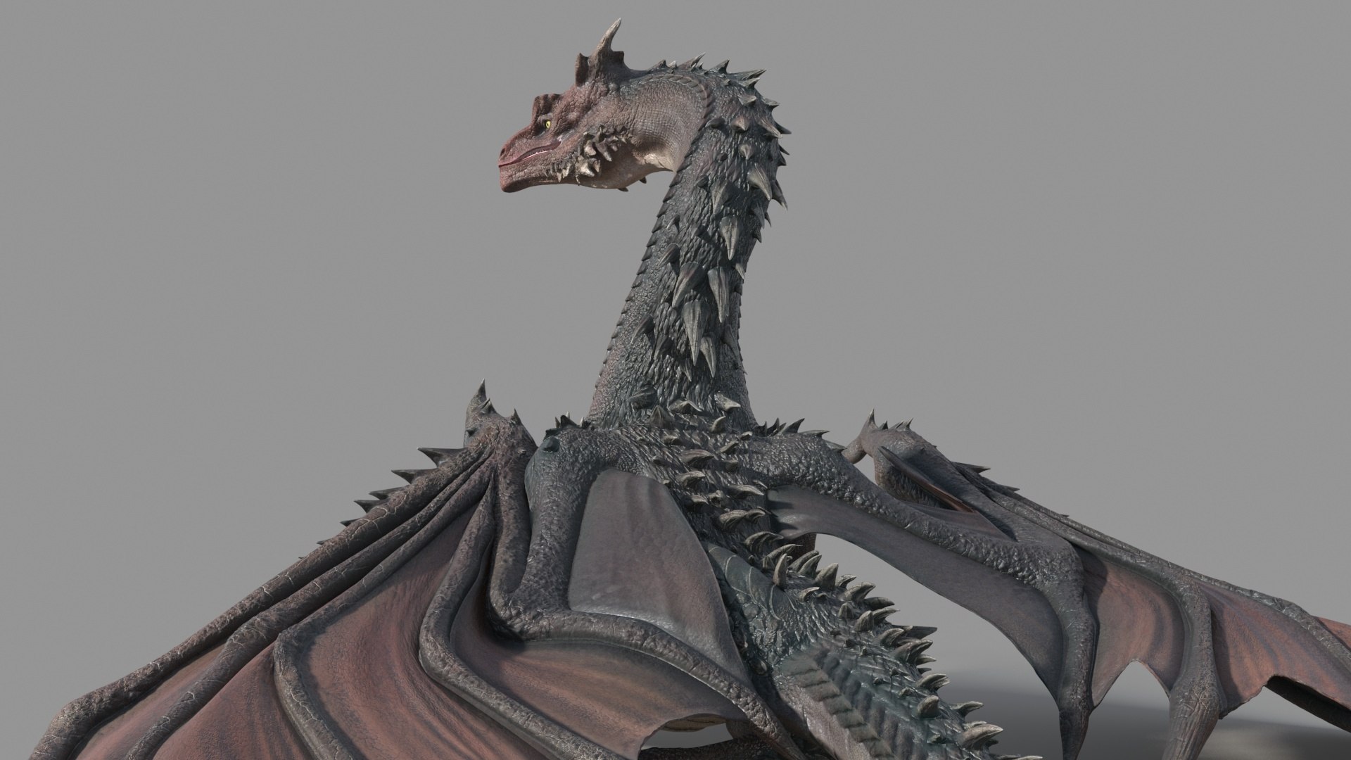 3D Model Fantasy Dragon Rigged - TurboSquid 2168216